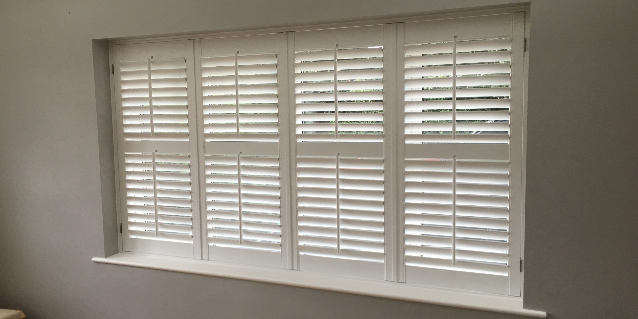 Wooden Window Shutter Installation for a Happy Customer in Bramhall | Absolute Shutters